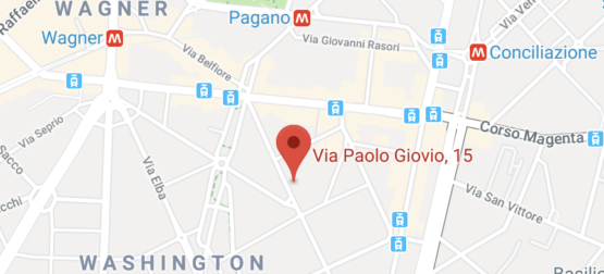 mappa centro Belfiore - Runbabyrun